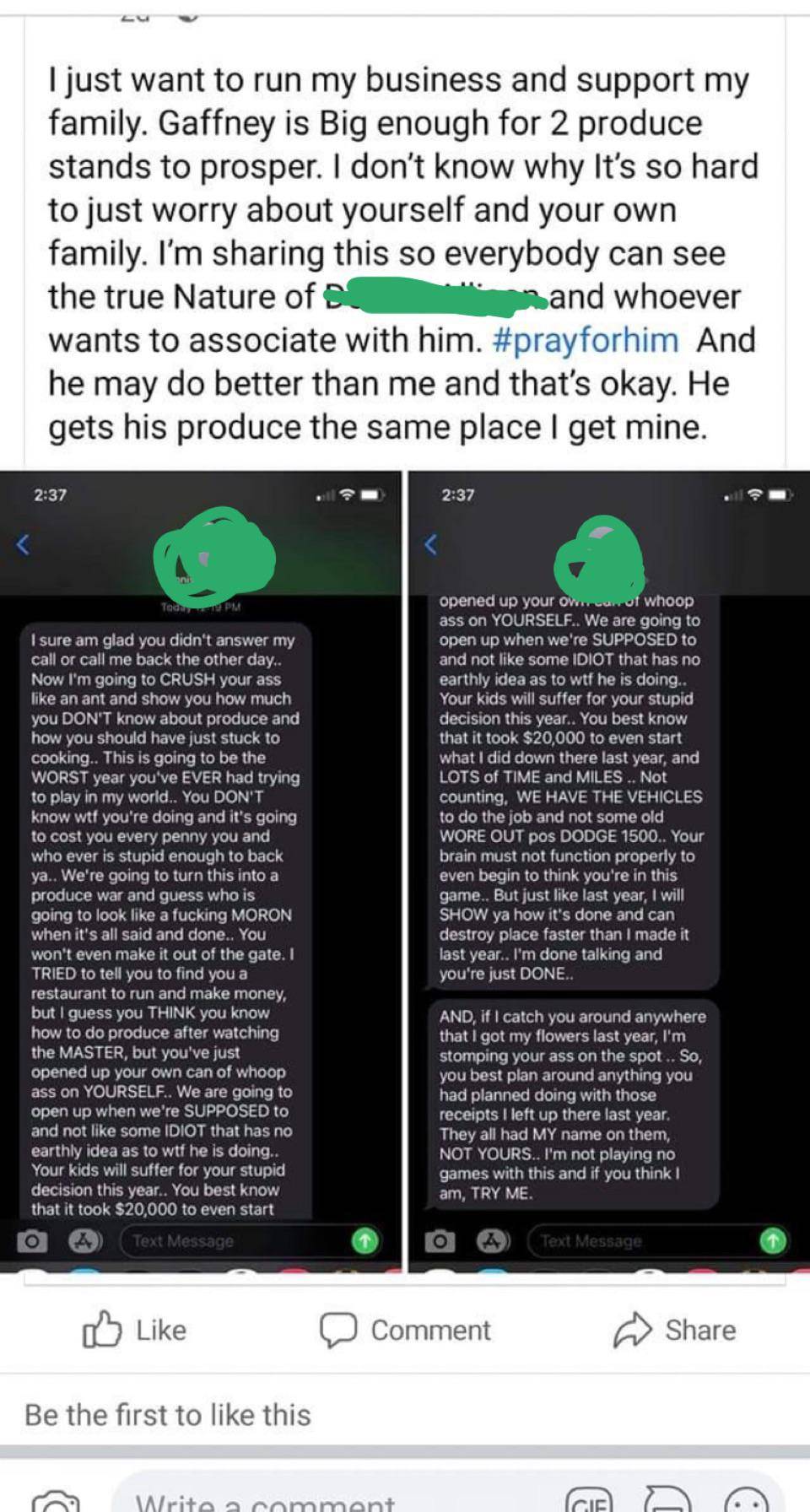 The great produce war. | Scrolller