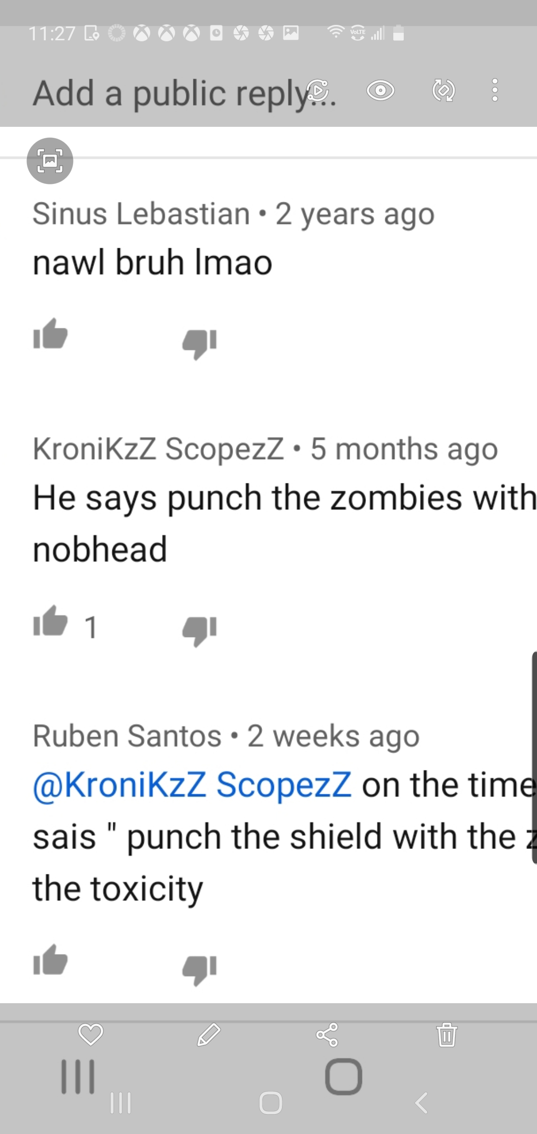 The guy below is doing justice | Scrolller