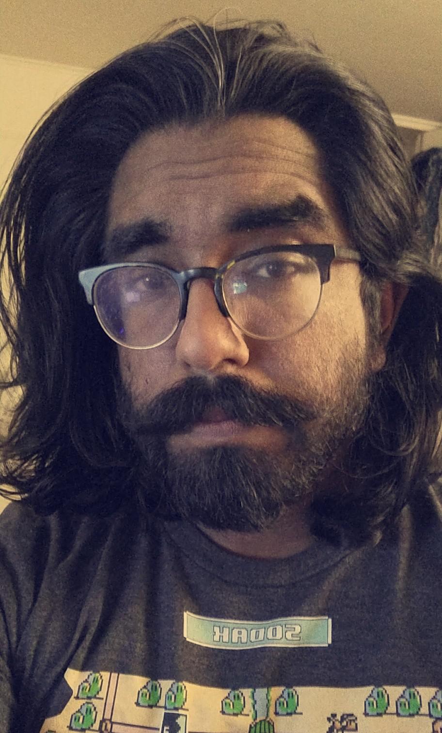 The hair's grown a bit unruly over the past year (29M) | Scrolller