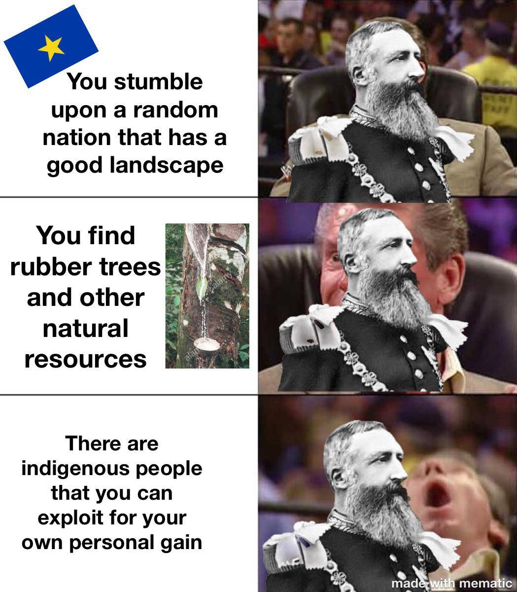 The humanitarian crisis in the Belgian Congo was very big | Scrolller