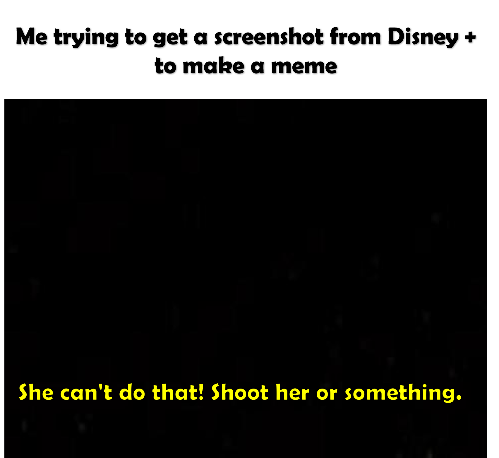 The Image is brighter than the Younglings' future at least. | Scrolller