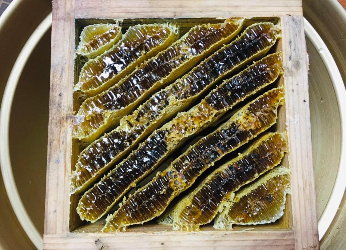 The inside of our bee hives when collecting the honey. | Scrolller