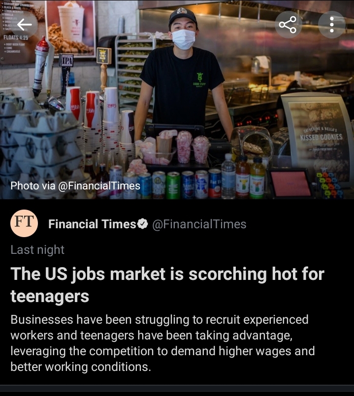 The job market is scorching hot for child labor! | Scrolller