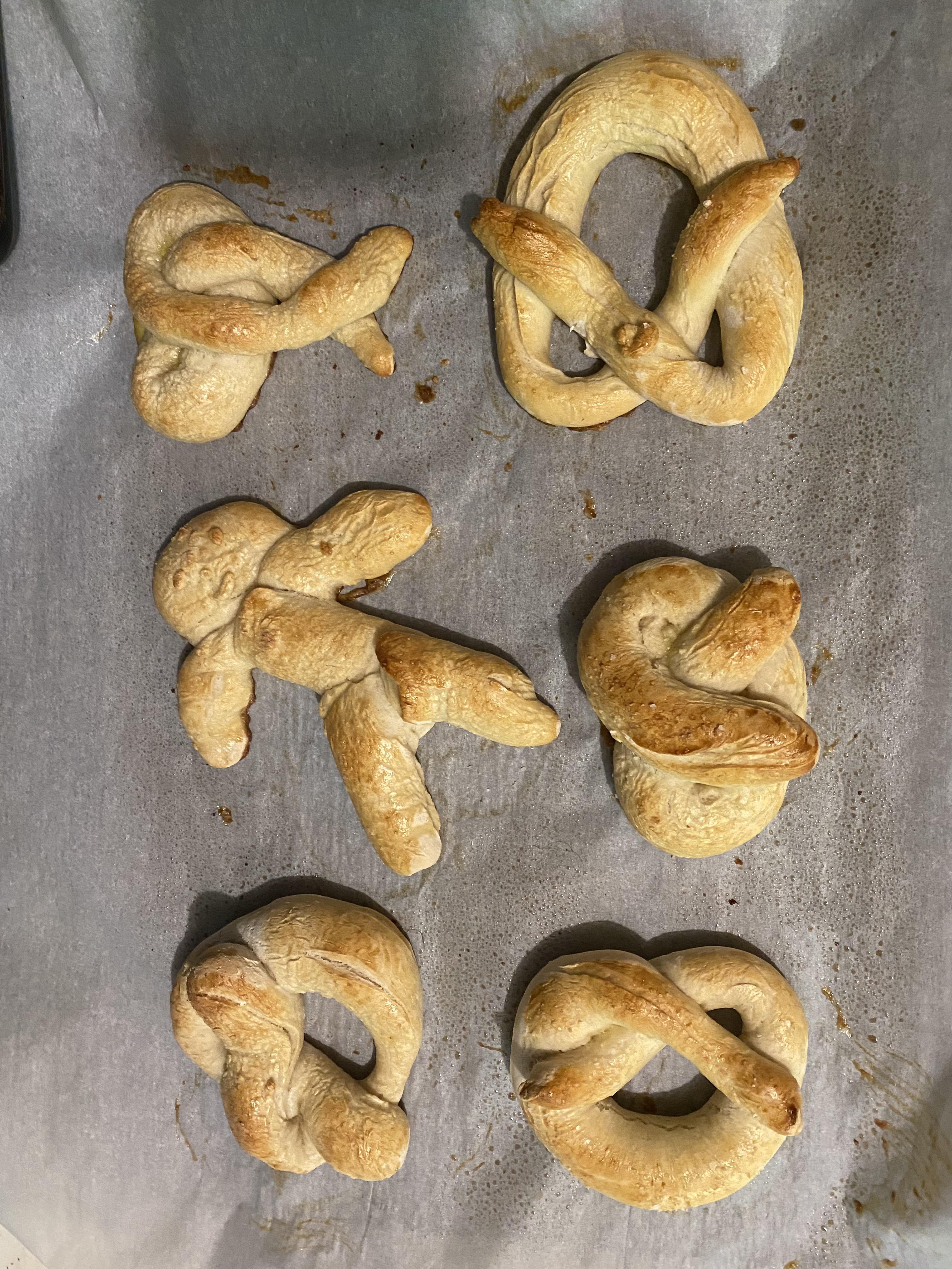 The Kids made pretzels | Scrolller