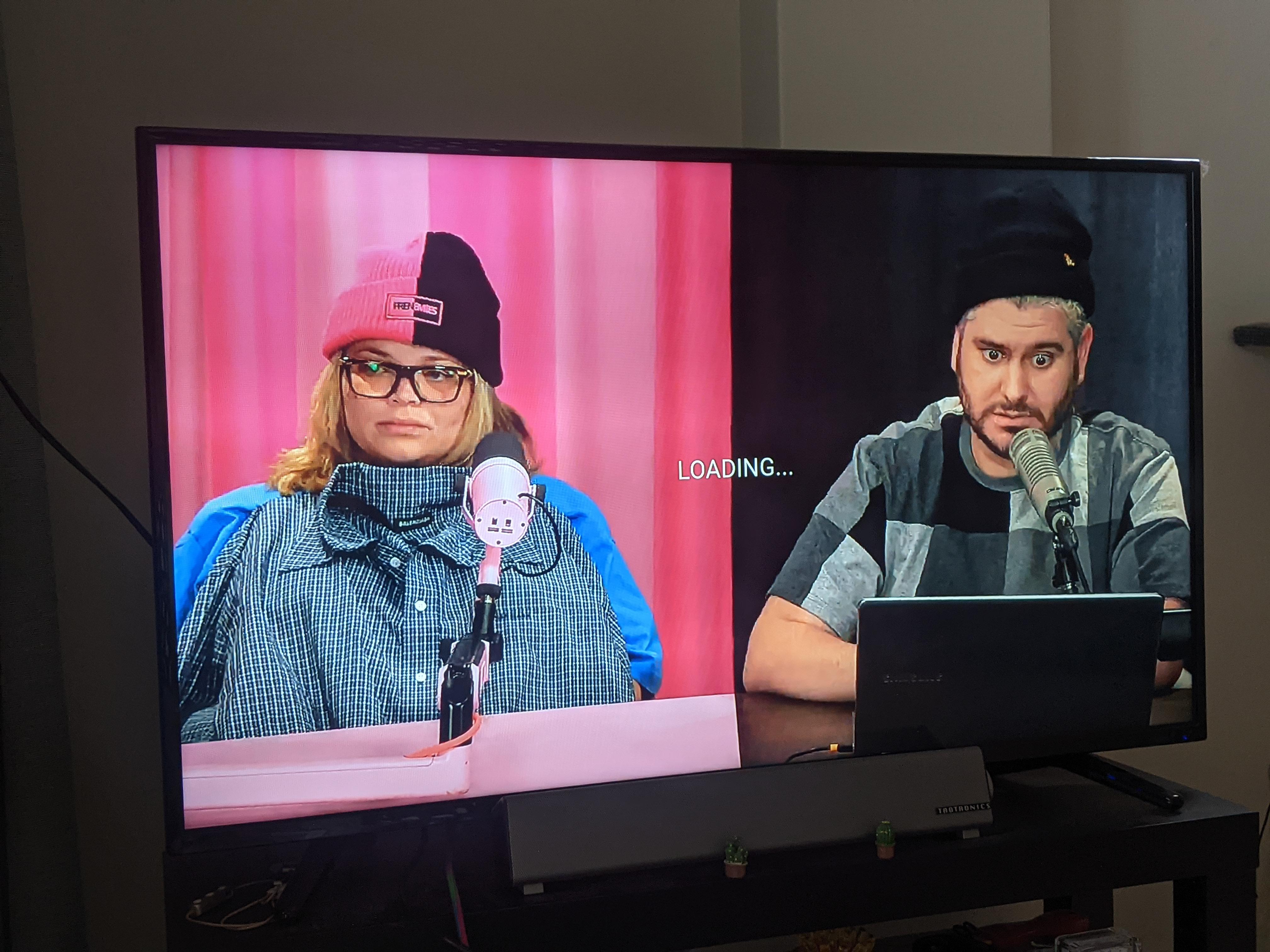 The live buffering gave us this gem, I just think it's so iconic | Scrolller