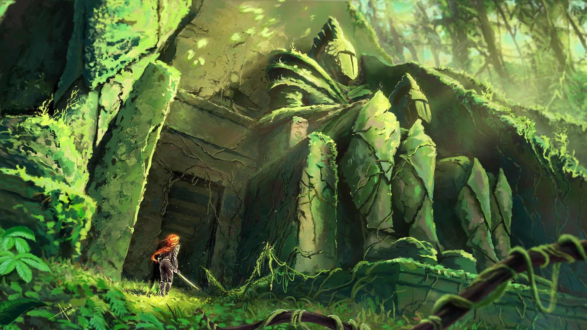 The Lost Temple by Asur Misoa | Scrolller