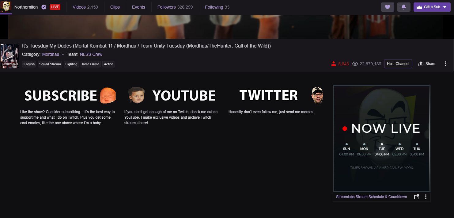 The Mad-Man FINALLY updated his Twitch graphics | Scrolller