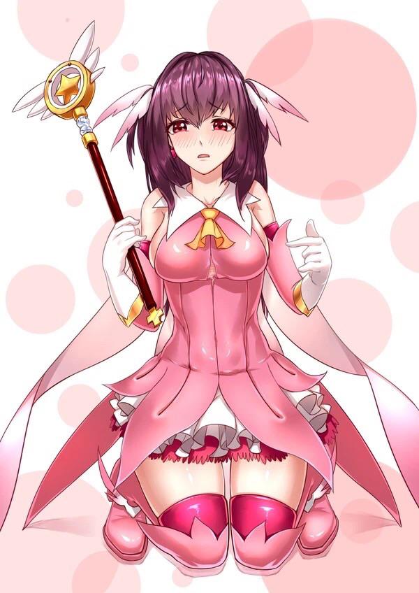 The Magical girl scathach | Scrolller