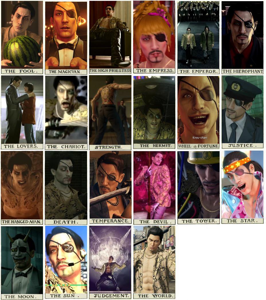 The Majima Major Arcana | Scrolller