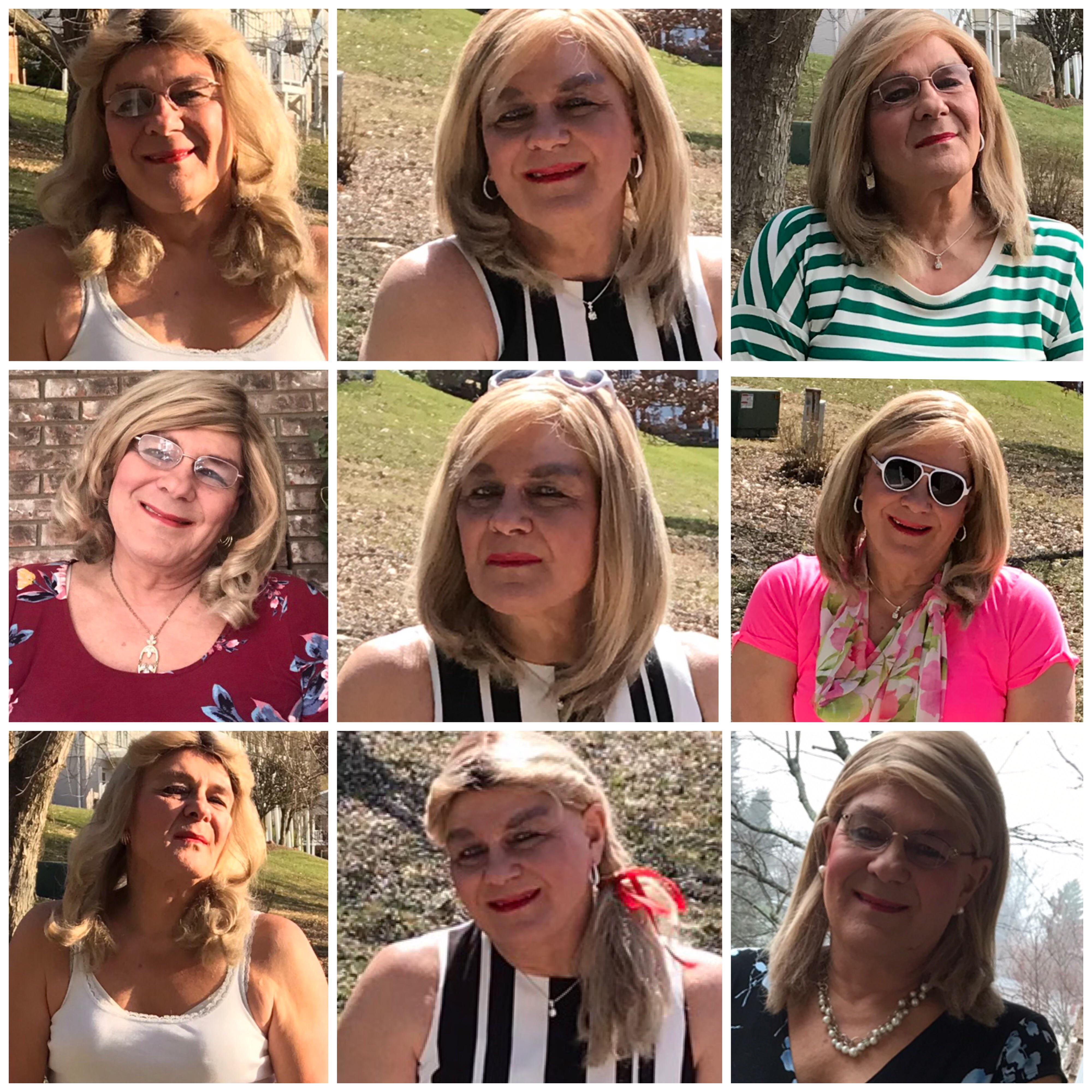 The many faces of this 64 year old transwoman | Scrolller