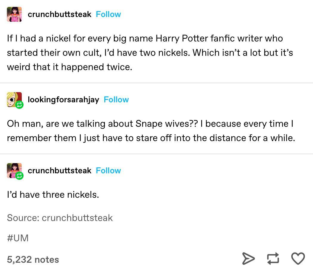 The Many Wives of Severus Snape | Scrolller