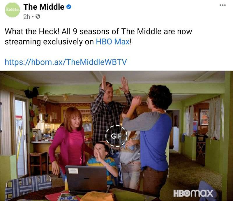 The Middle is supposed to be coming to HBO Max | Scrolller