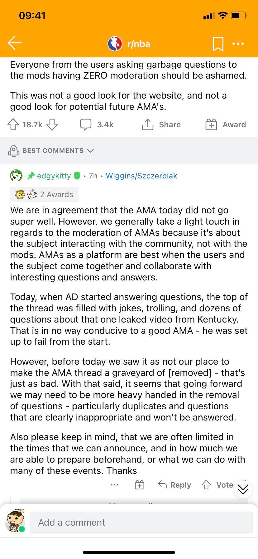 The mod response 💀 | Scrolller