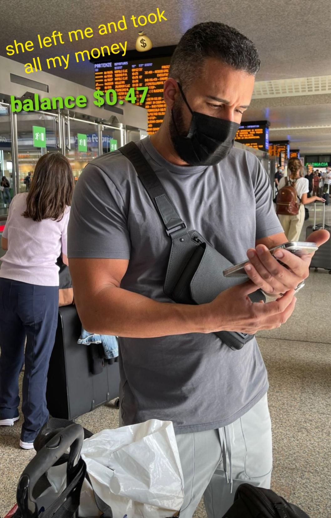 The moment he realizes relationship is over. | Scrolller