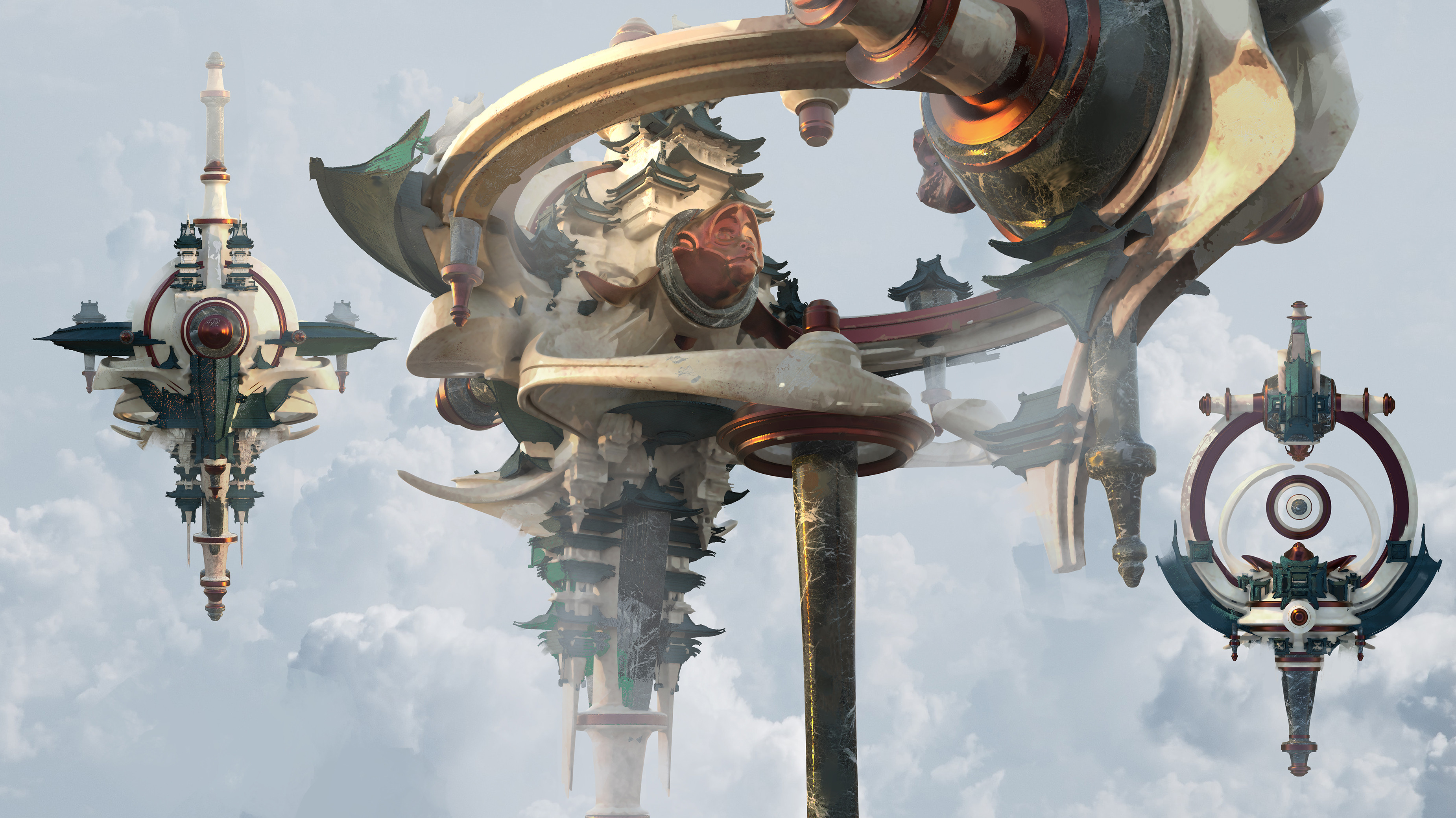 The Monkey King by Sebastian Luca | Scrolller