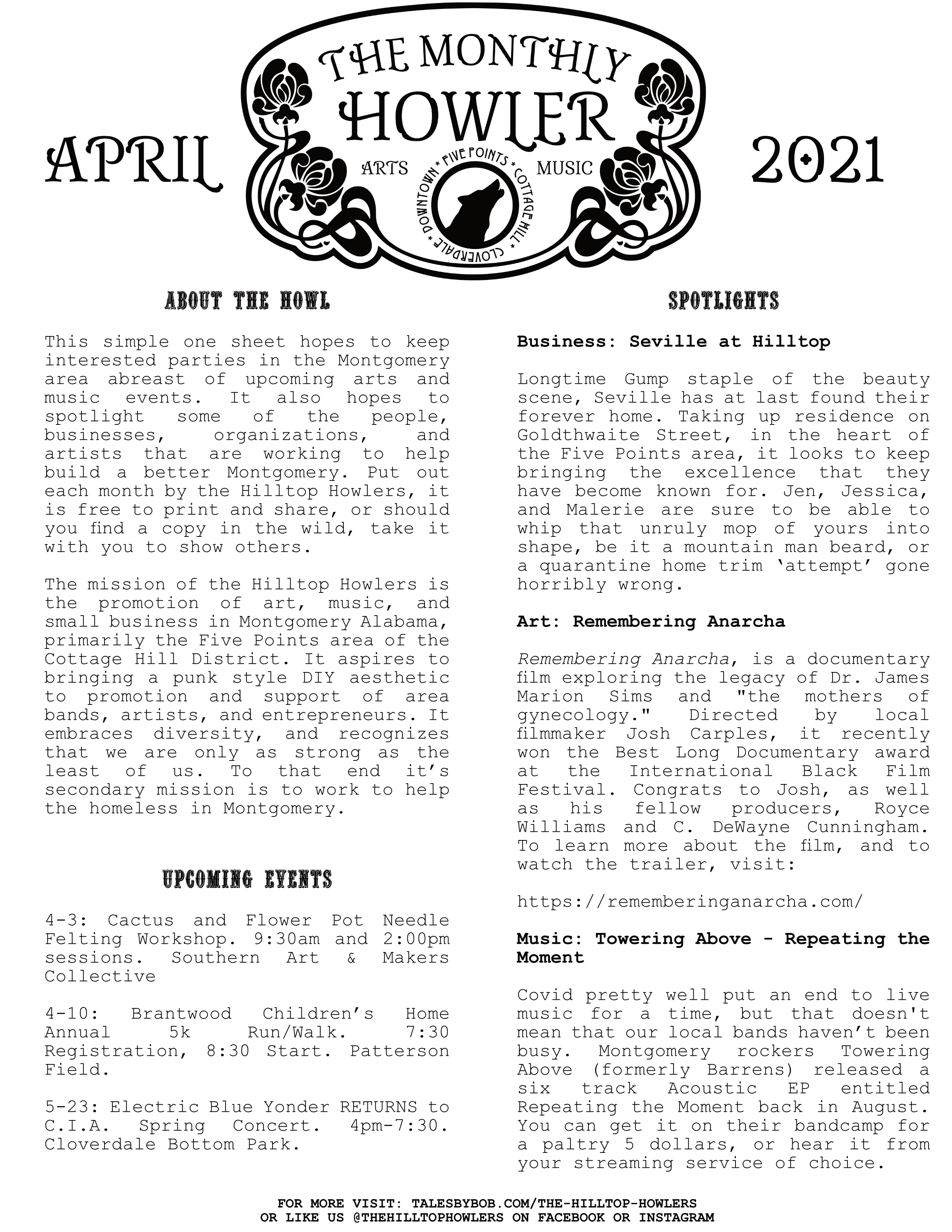 The Monthly Howler | Scrolller