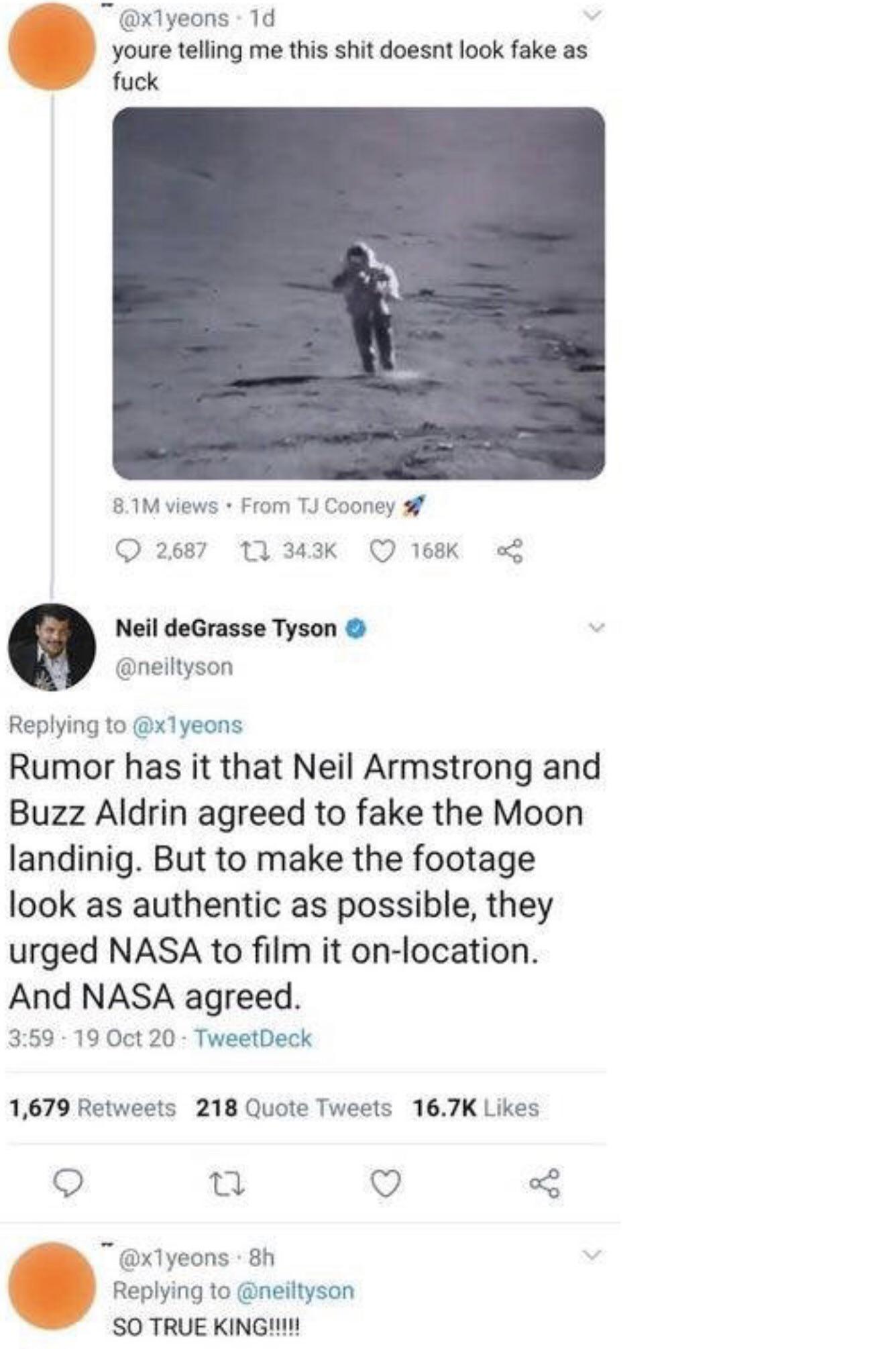 The moon landing | Scrolller