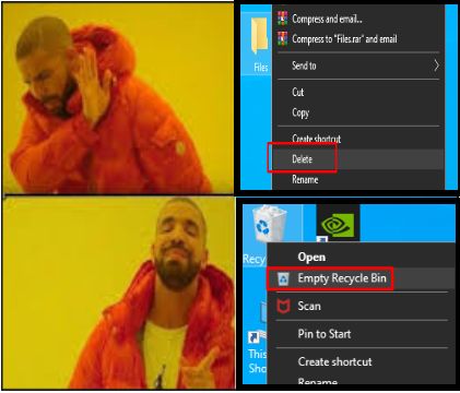The more satisfying "Delete" button | Scrolller