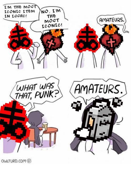 The most iconic item in Isaac... | Scrolller