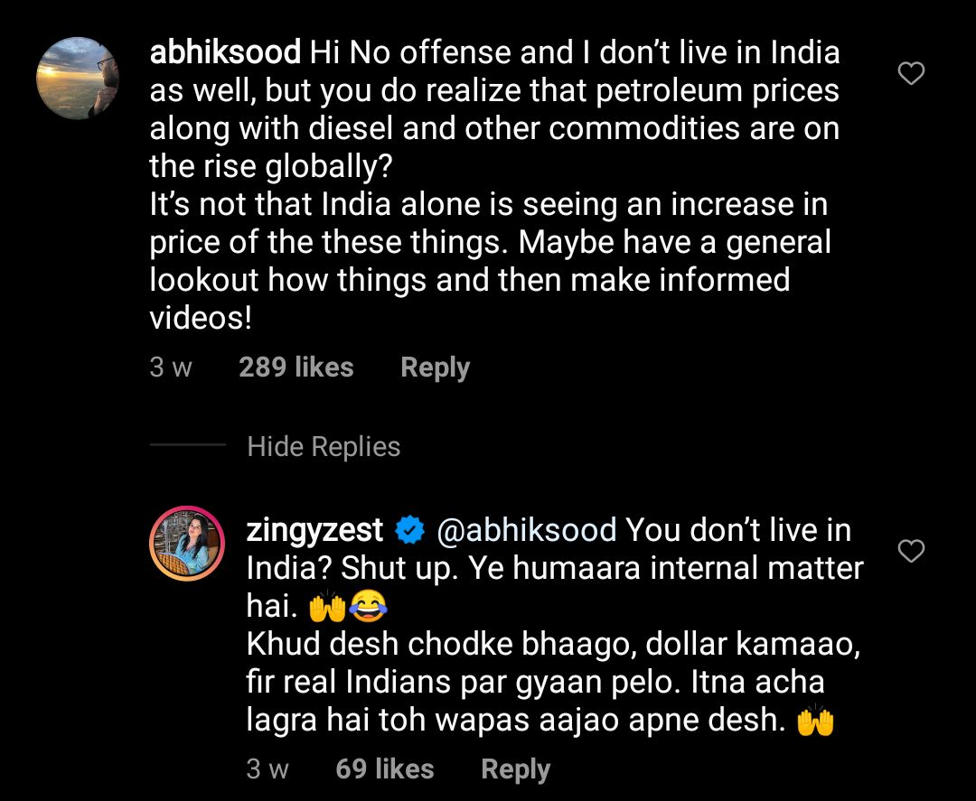 The most illogical reply ever | Scrolller