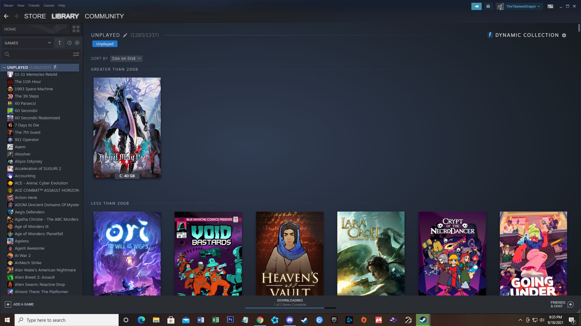 The most terrifying part of any Steam library | Scrolller