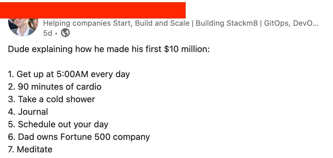 The (nepotism) grind never stops!!! | Scrolller