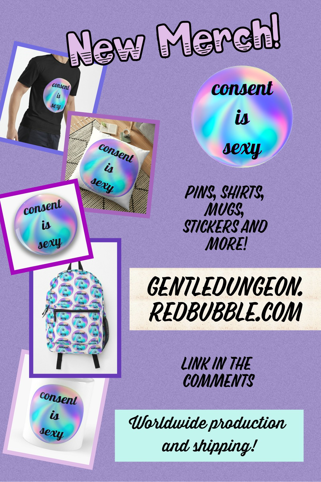 The new "Consent is Sexy" collection is here! | Scrolller