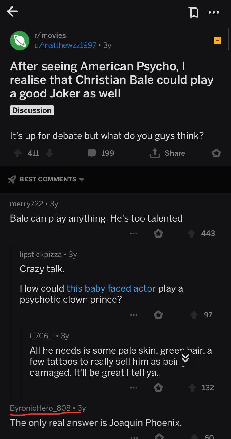 The new Joker | Scrolller