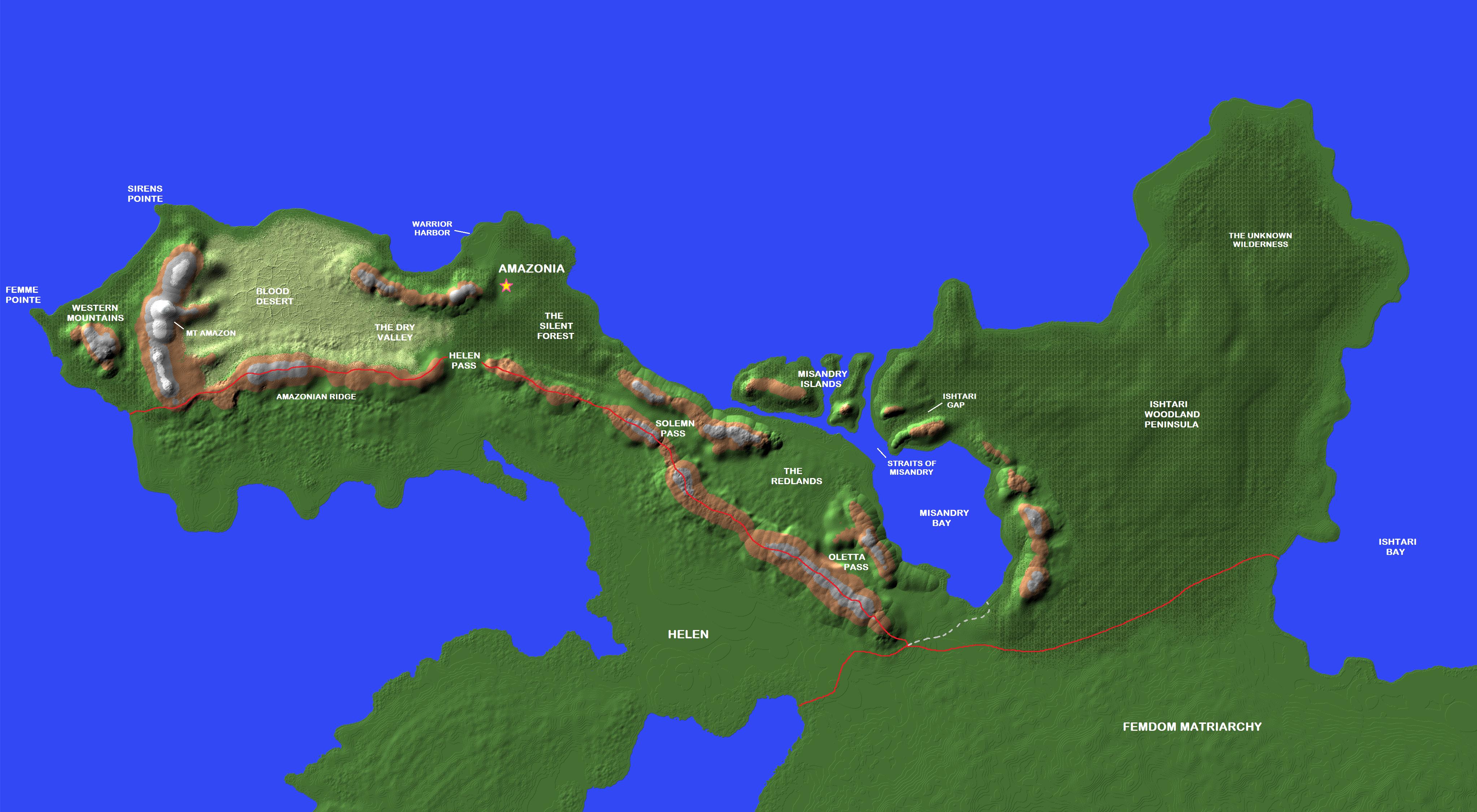 The new map of Amazonia | Scrolller