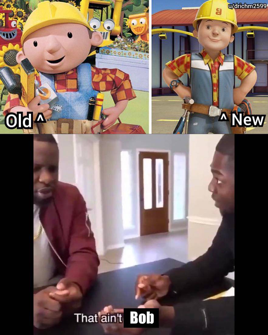 The new one look more like Bob the Destroyer | Scrolller