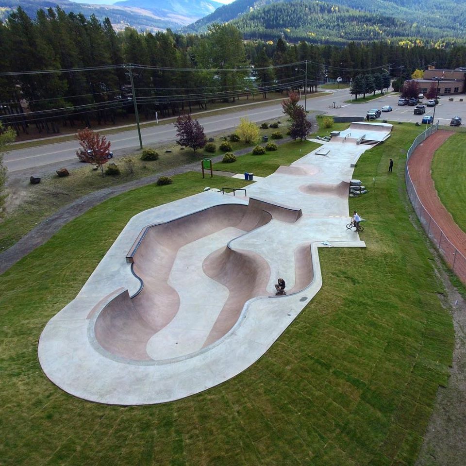 The new Sparwood, BC Skatepark | Scrolller