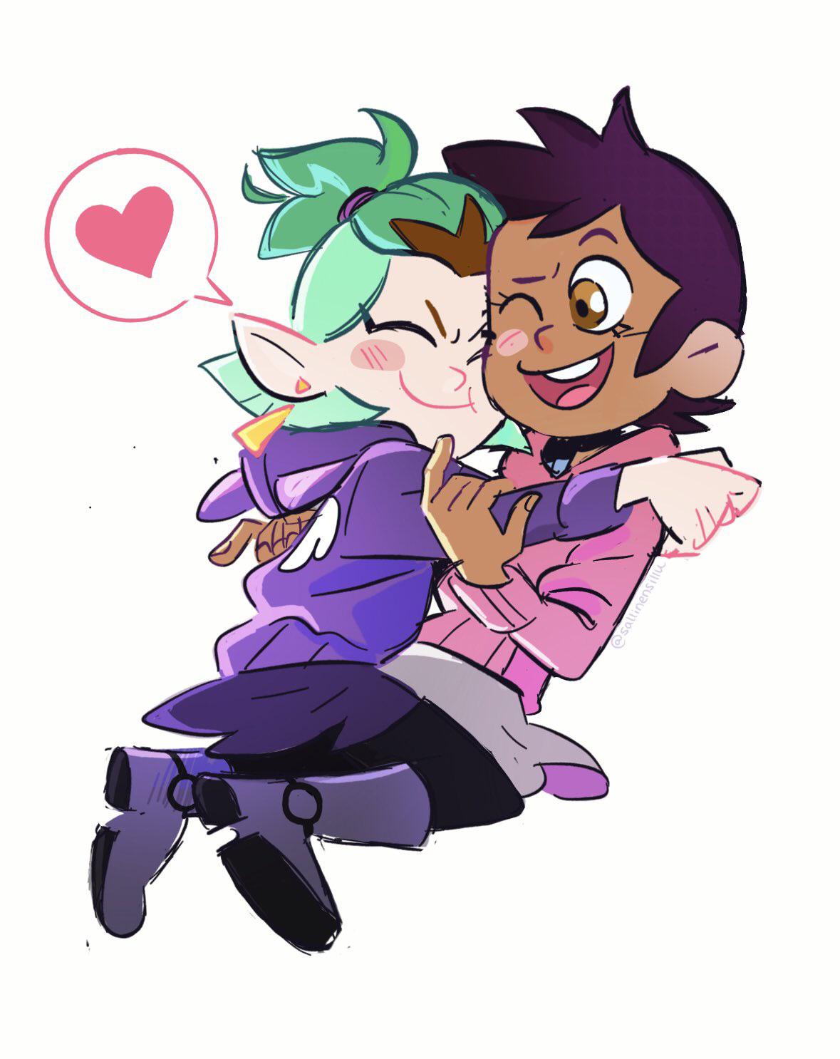 [The Owl House] Cuddles by Sallinensillu🥰 | Scrolller