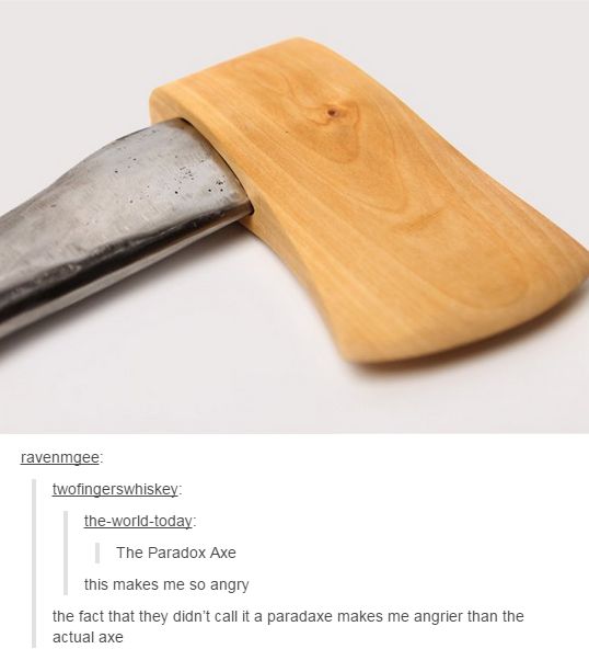 The Paradox Axe | Scrolller