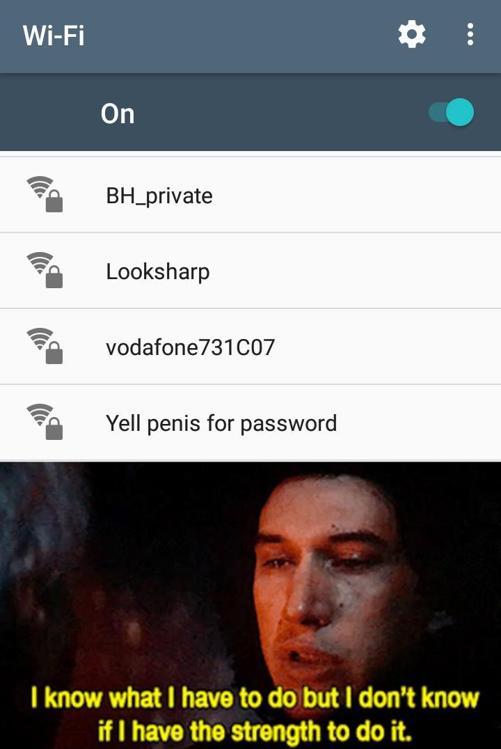The password was 6942069 | Scrolller