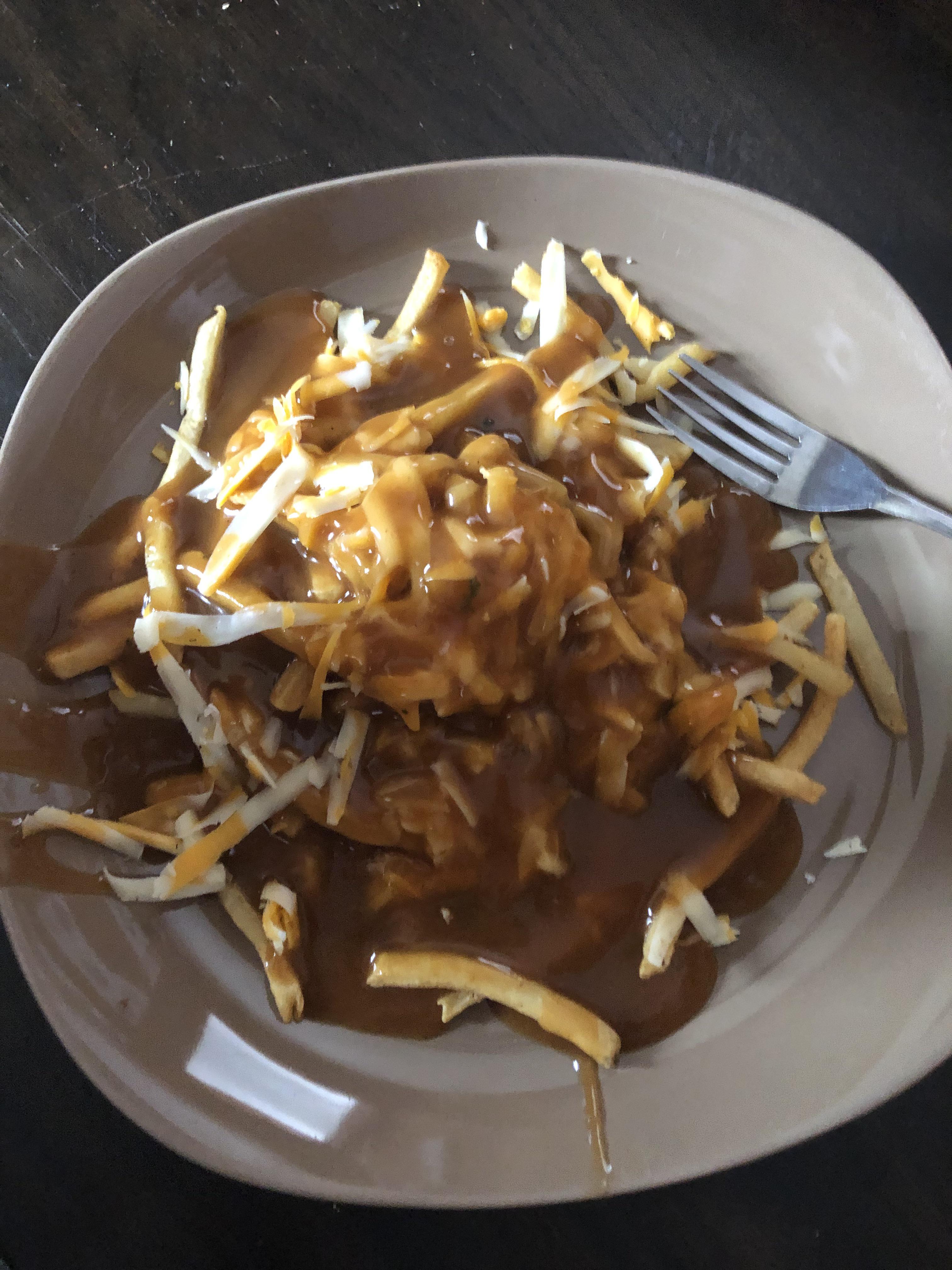the poutine me and my sister made | Scrolller