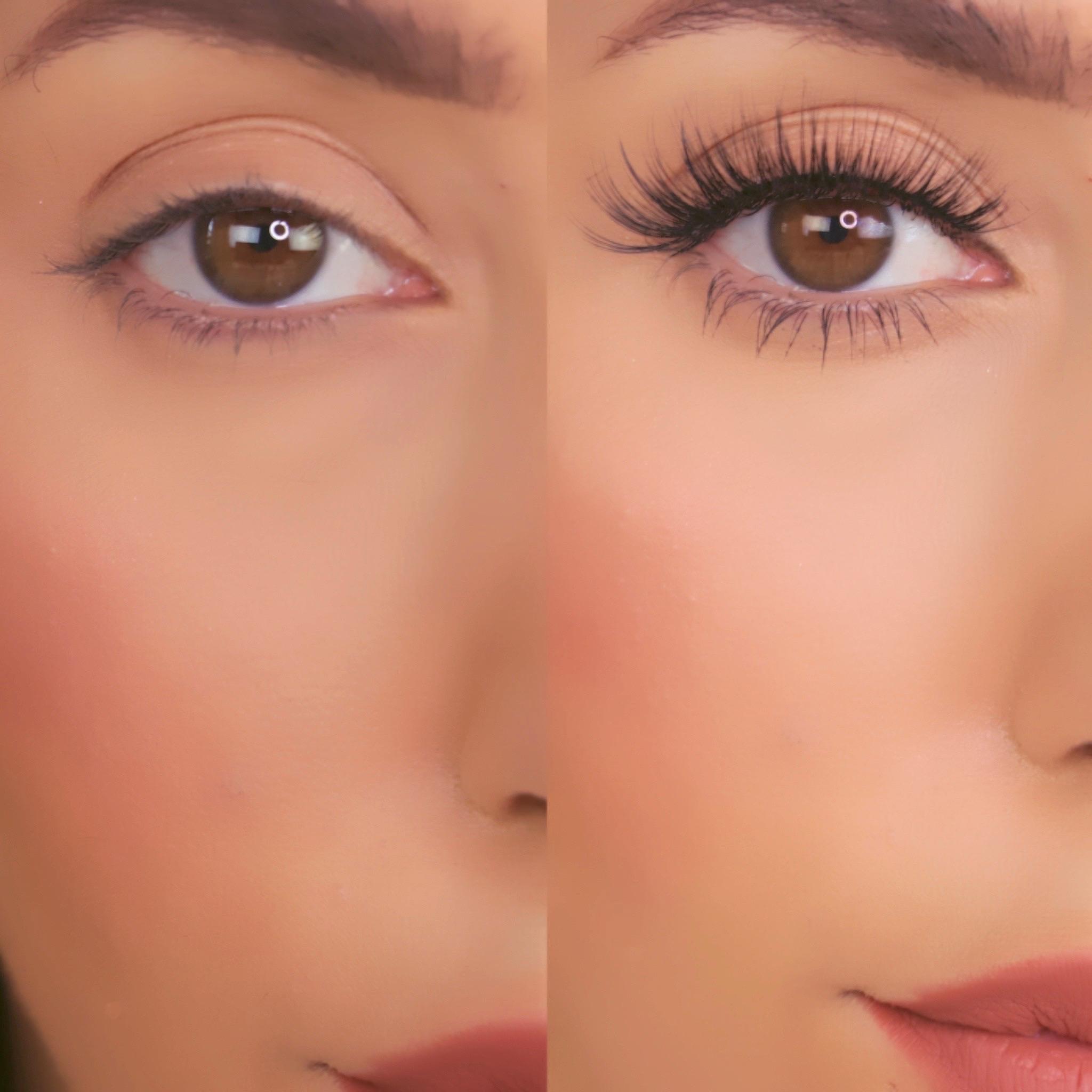 The power of fake eyelashes 🙈 | Scrolller