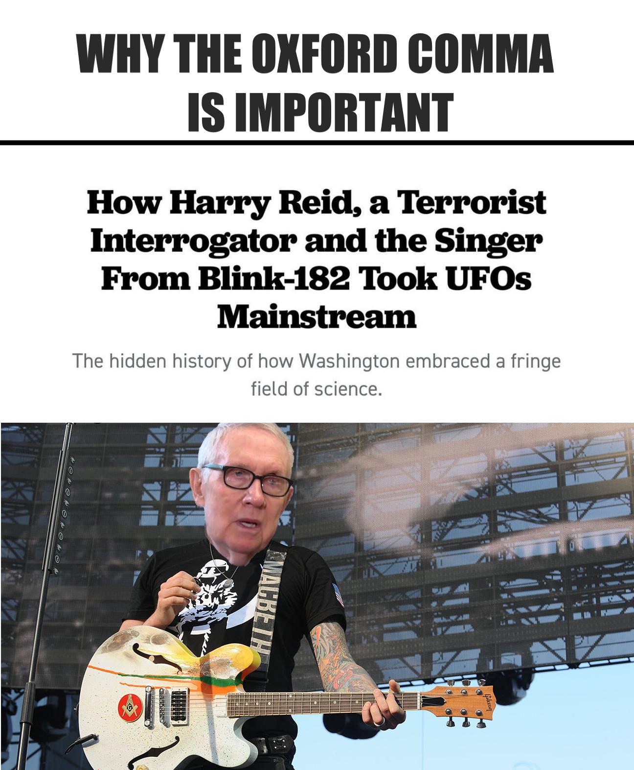 The power of the Oxford Comma! | Scrolller