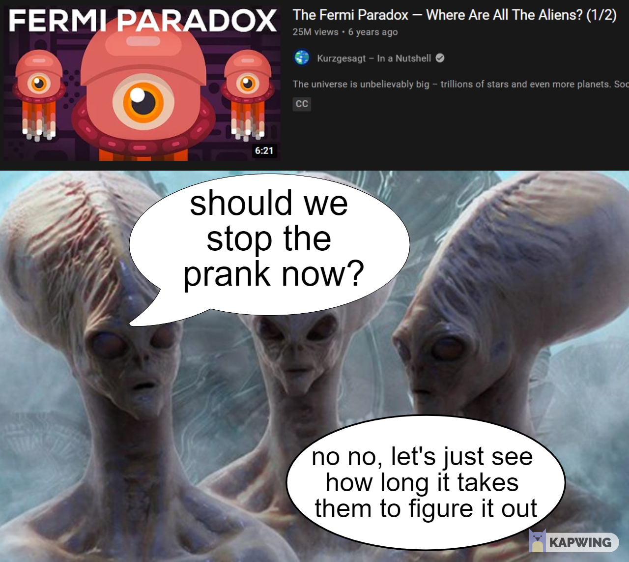 the prank continues... | Scrolller