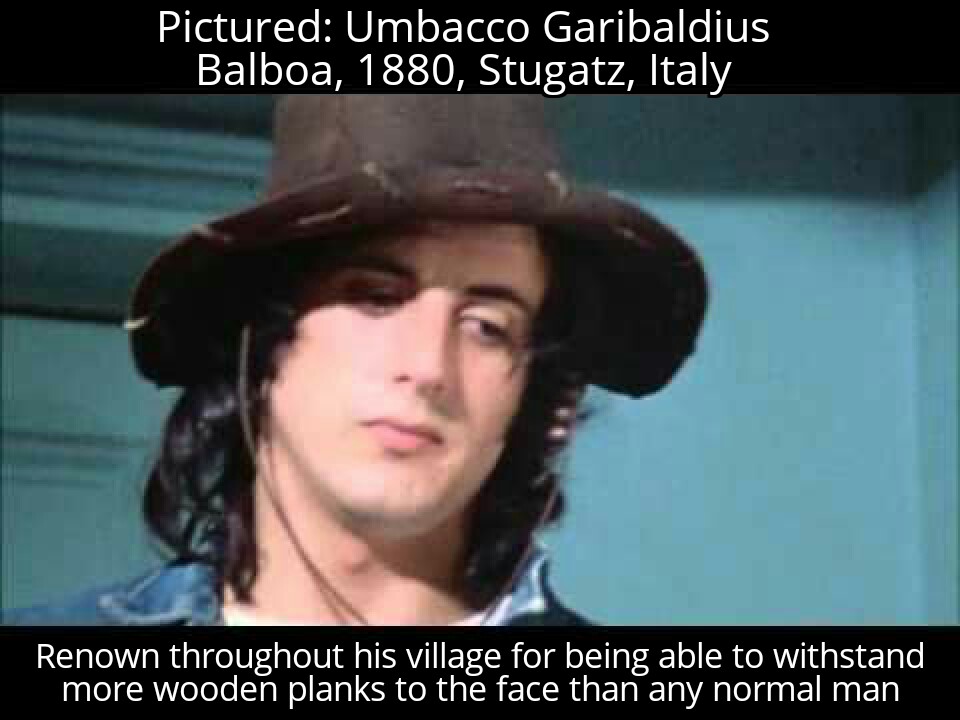 The punching-bag gene is strong. | Scrolller