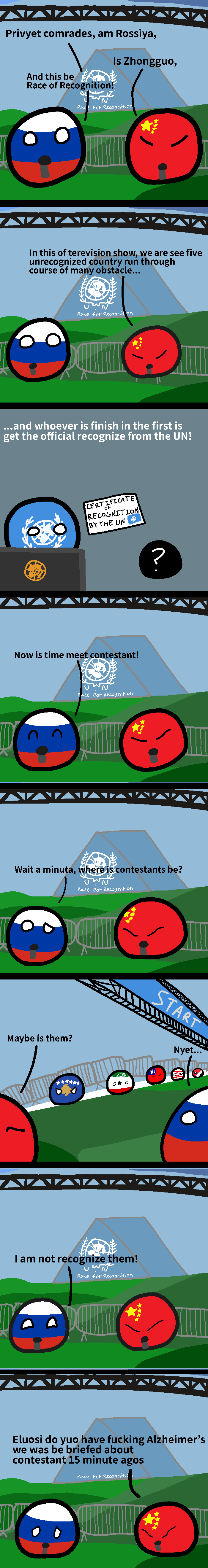 The Race For Recognition | Scrolller