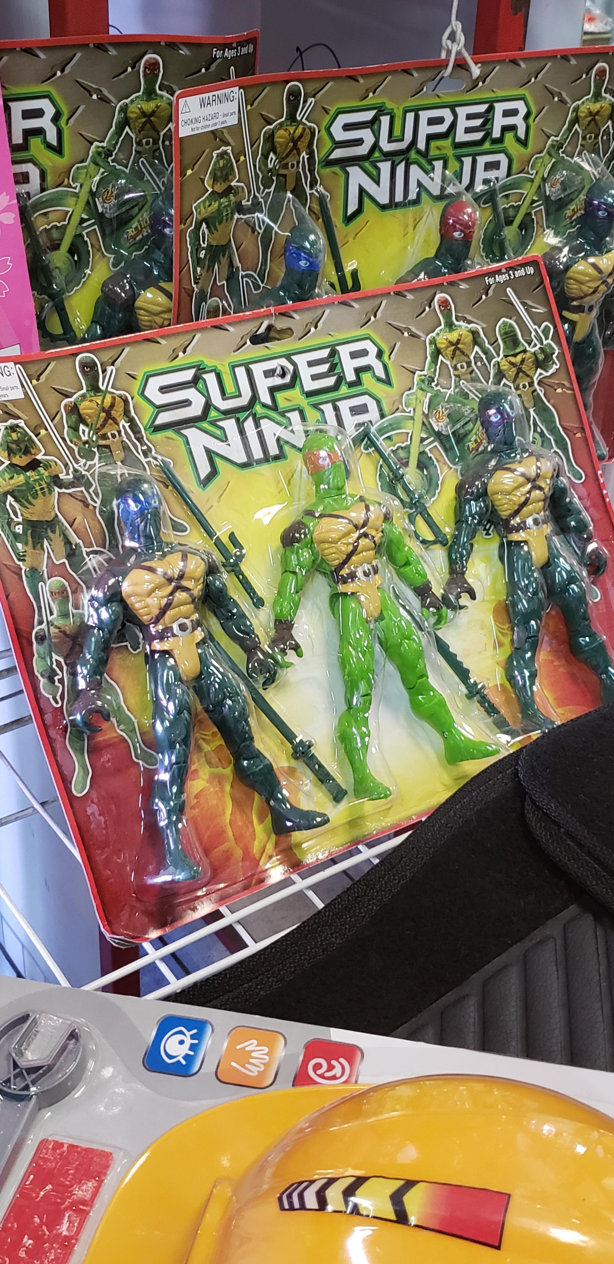The rare and mysterious super turtle ninjas | Scrolller