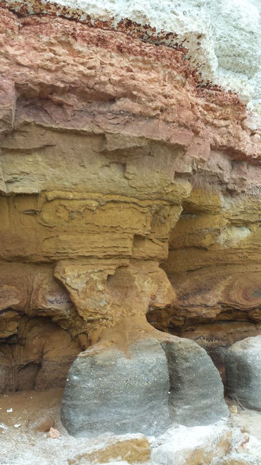 The scrotum of Huntstanton Cliffs... | Scrolller