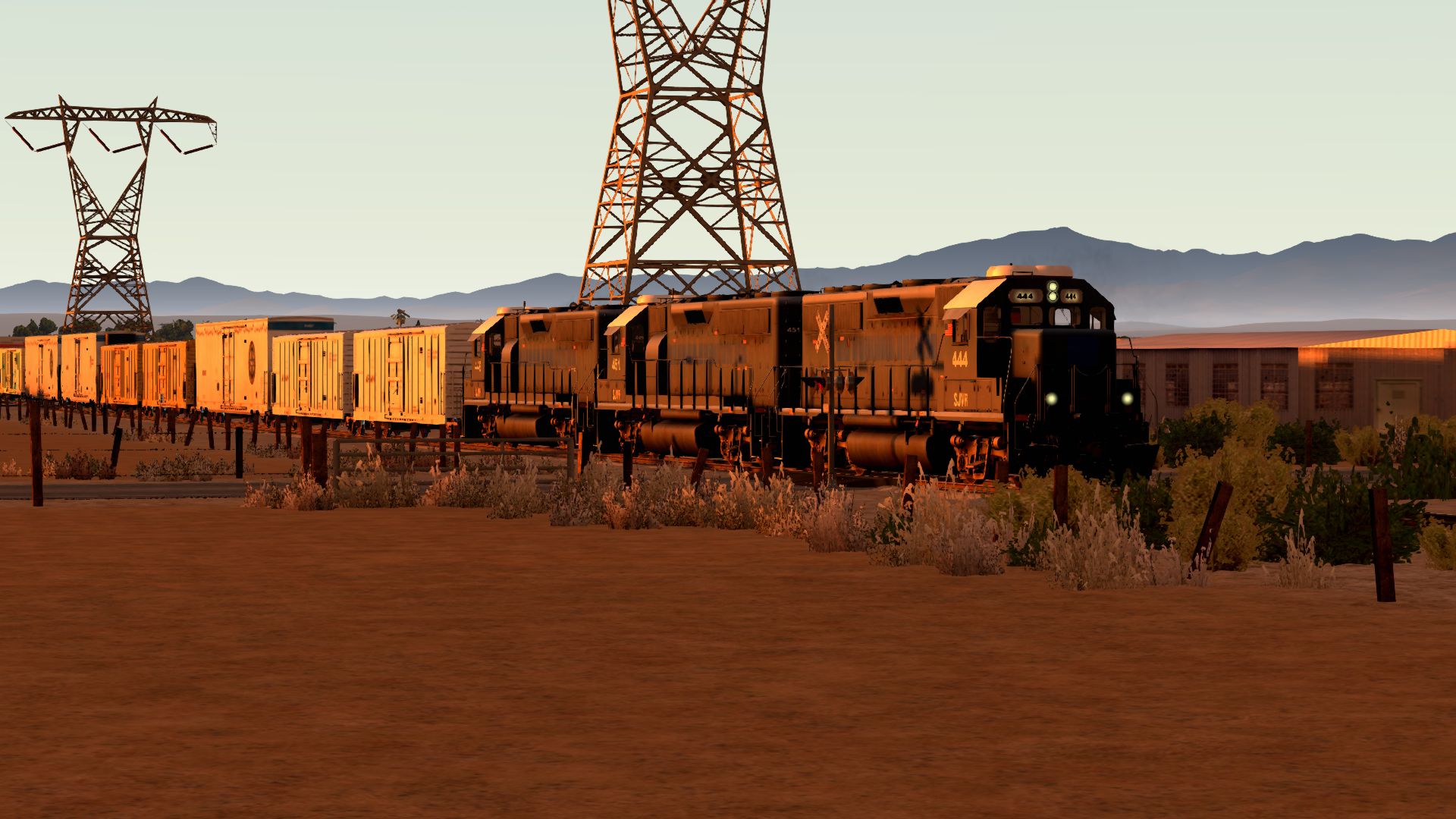 The SJVR local enters the Arvin Branch Line | Scrolller