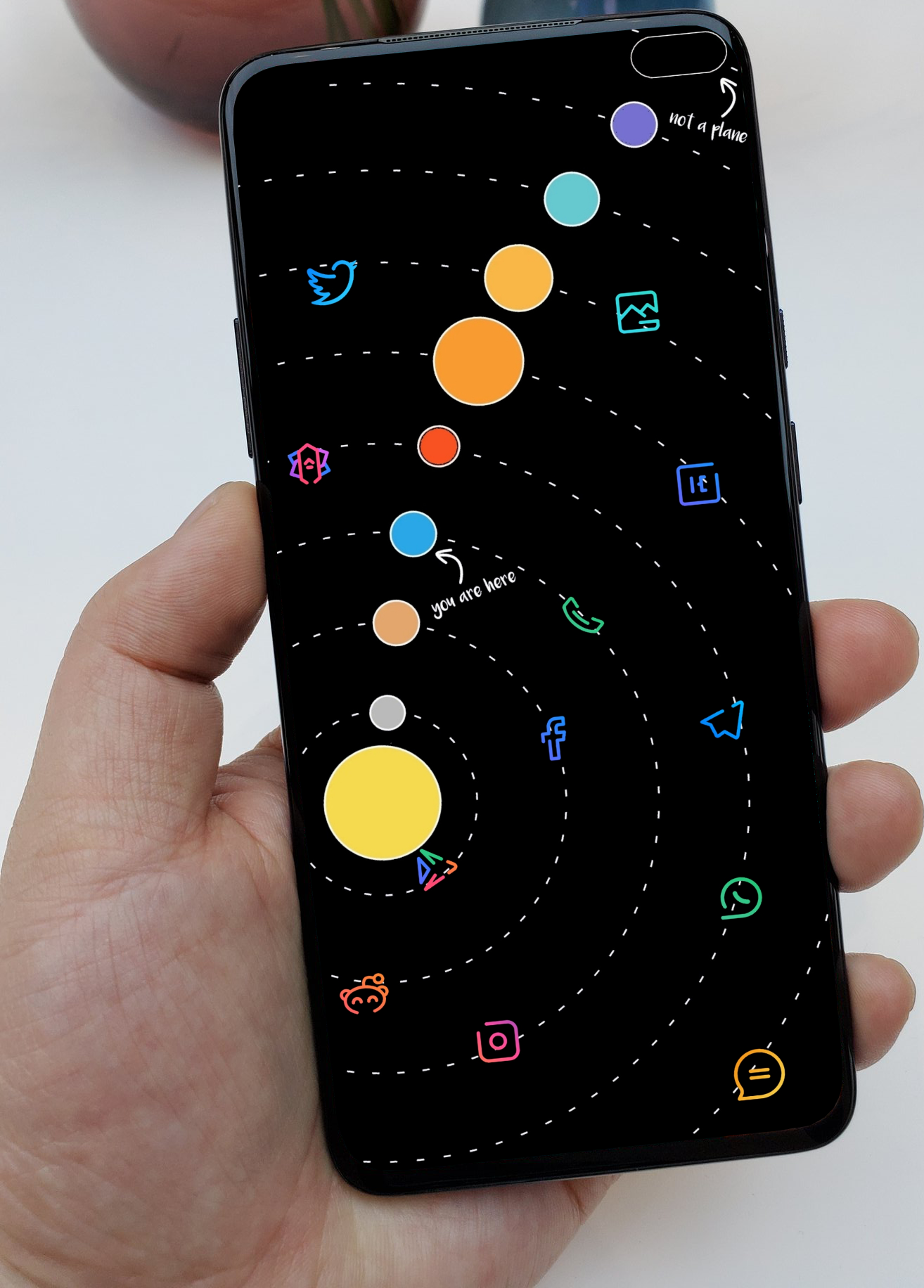 The solar system of android | Scrolller