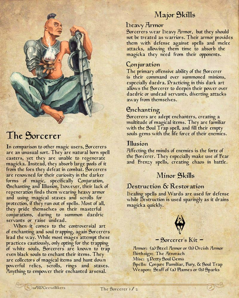 The Sorcerer (old school) | Scrolller