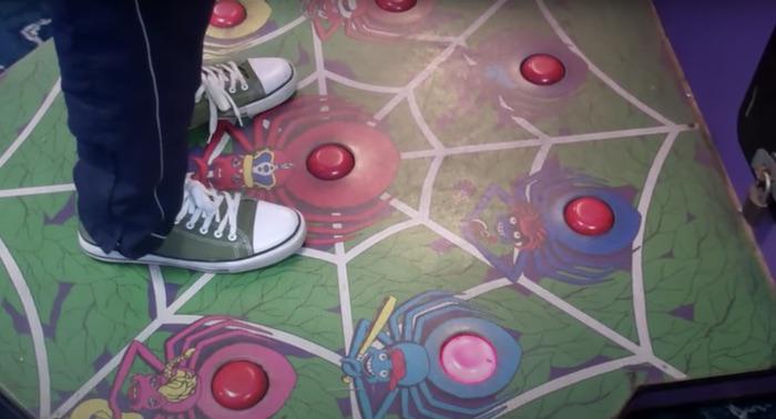 The spider stomping game at Chuck E. Cheese | Scrolller