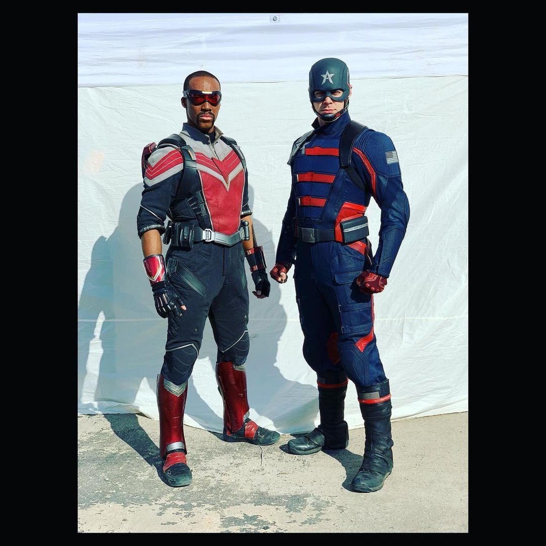 The Stunt doubles for Falcon (Aaron Toney) and Captain America (Lloyd Pitts) | Scrolller