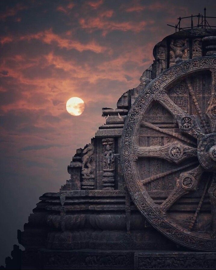 The Sun with The Konark Sun Temple | Scrolller