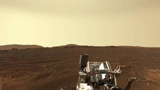 The surface of Mars, as seen by NASA Perseverance Rover | Scrolller