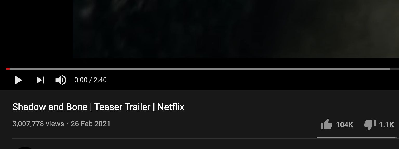 The teaser trailer has reached 3 MILLION!!! | Scrolller